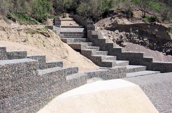 Erosion Control Retaining Walls Modular Gabion Systems - C.E. Shepherd